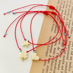 925 Star Bracelet, 925 Minimal Jewelry, Adjustable String Bracelet ...