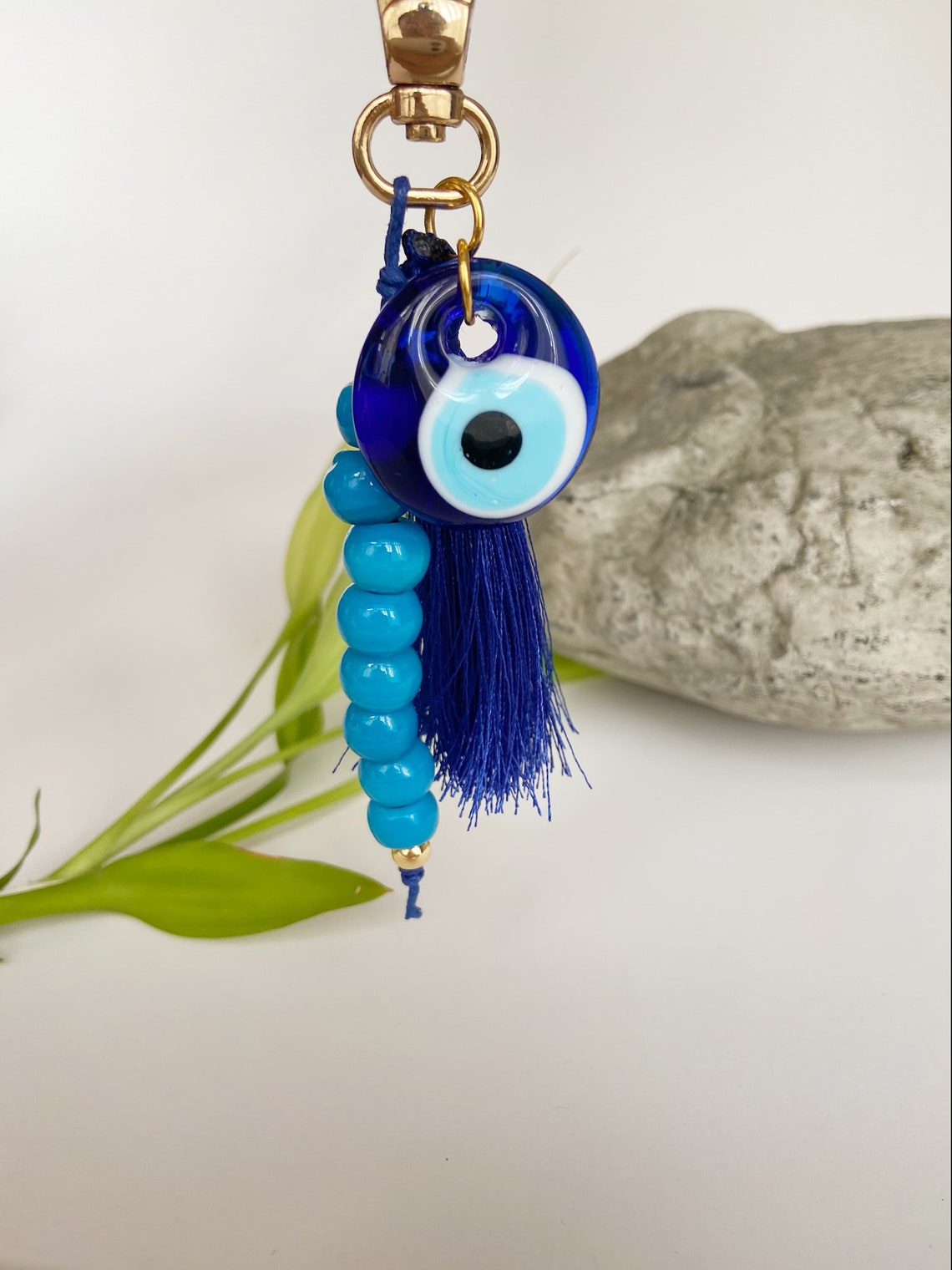 Evil Eye Keychain Evil Eye Key Ring Evil Eye Bag Charm | Etsy