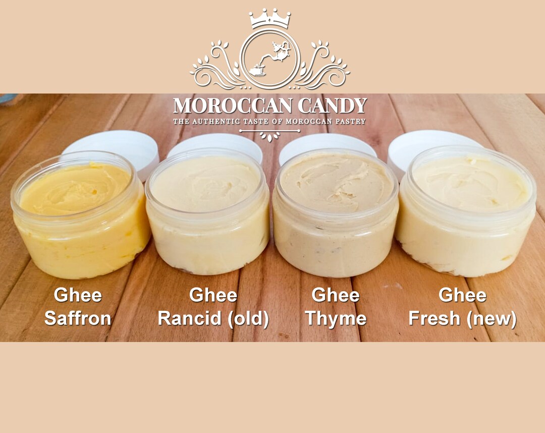 Ghee Smen Organic Butter Clarified Fermented, Grass Fed Cow, Homemade ...