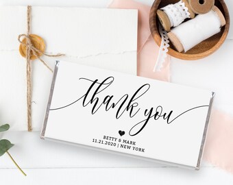 Wedding Candy Bar Wrapper | Etsy