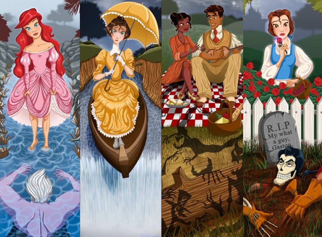 Full Size, High Resolution Princess Haunted Mansion Paris Stretch ...