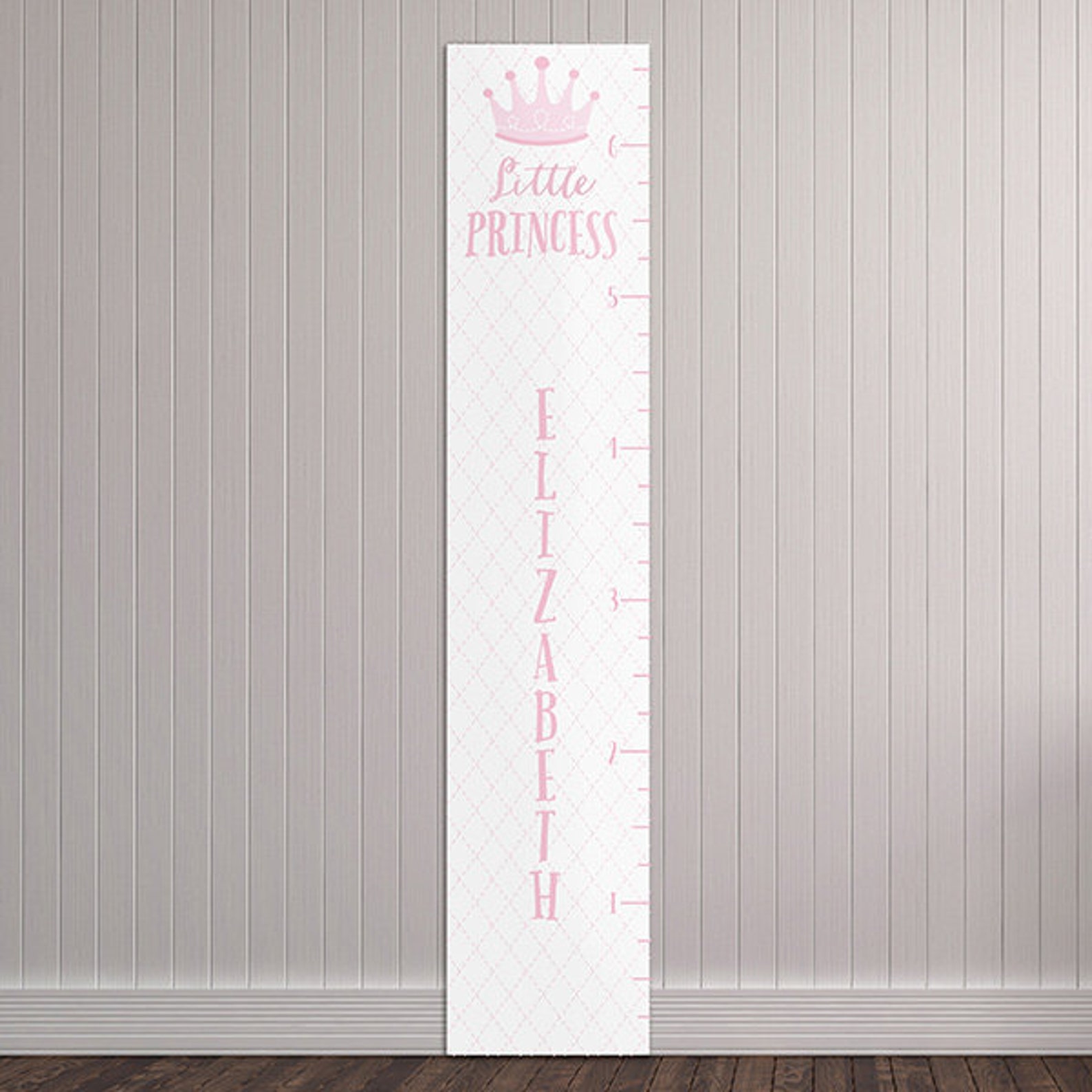 Personalized Little Princess Growth Chart for Babies - Etsy