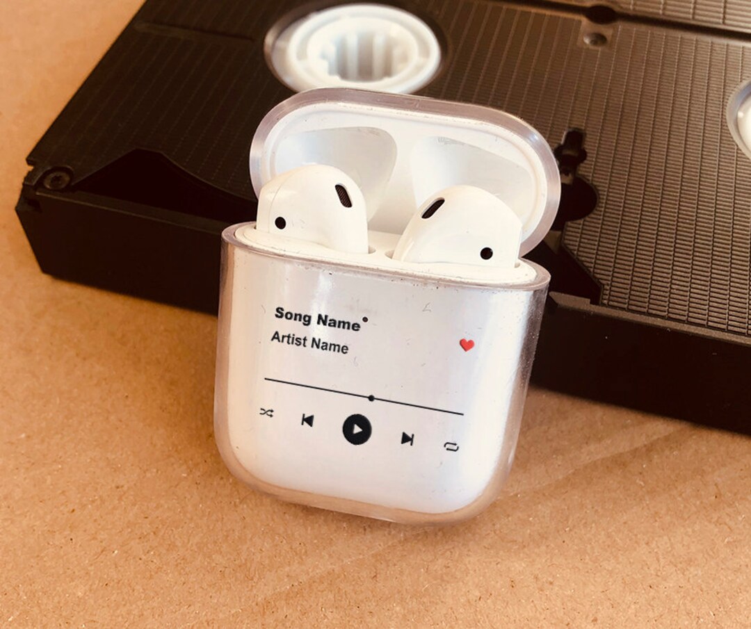 Clear Custom Music Singer Personalized Airpods Case AirPod Shock Proof ...