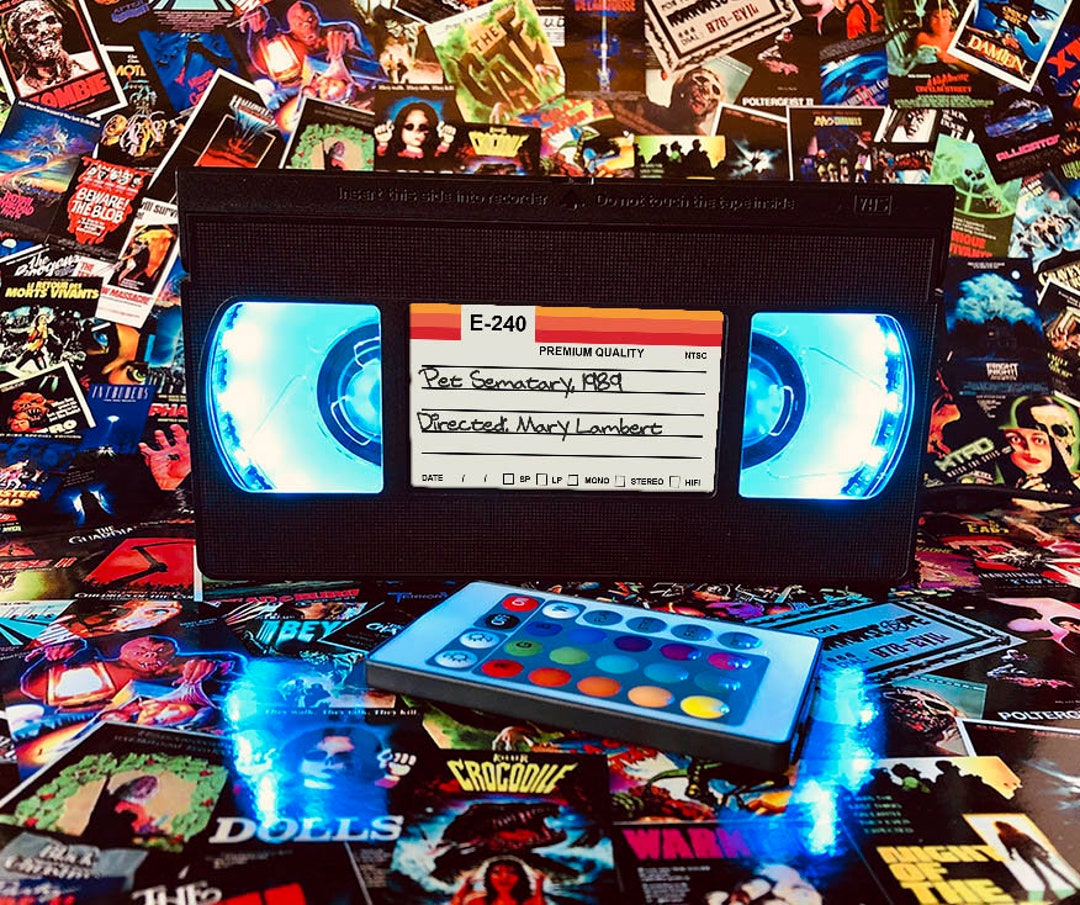 VHS Best Horror Vhs Light Scary Movie Poster VHS 70 80 90s - Etsy