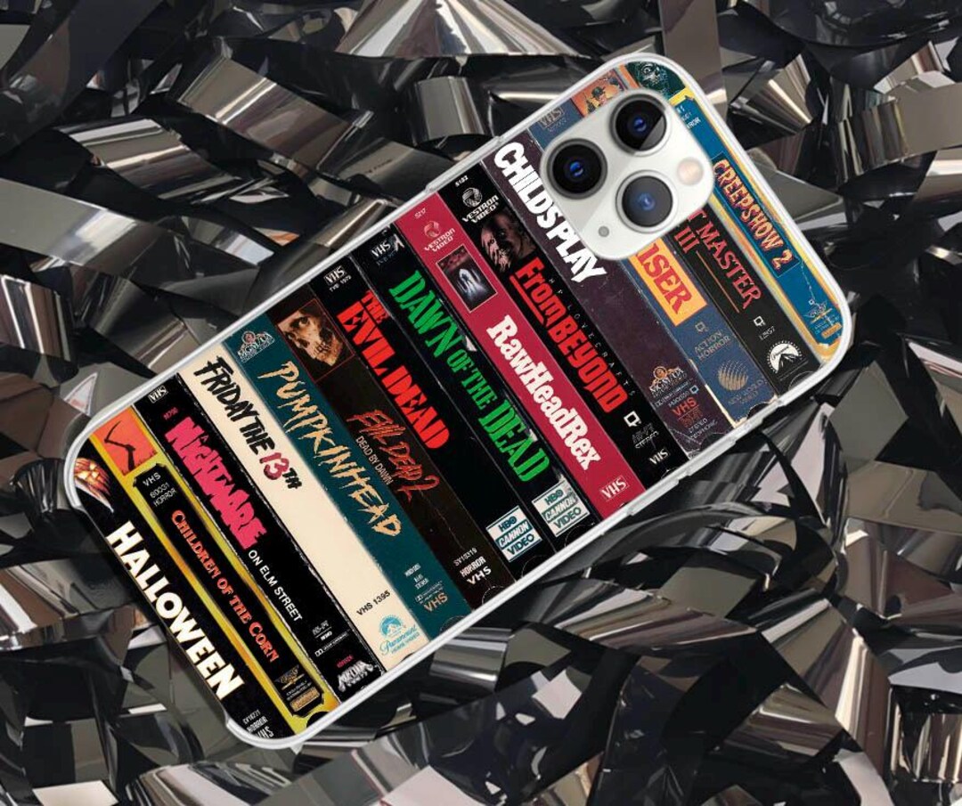 Classics Horror VHS Case for iPhone 16 15 14 13 17 11 Pro Max iPhone ...