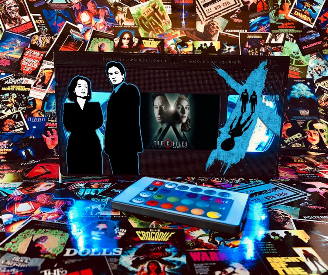 Retro Vhs Night Light Table Lamp Movie Film Poster Print Picture Home ...