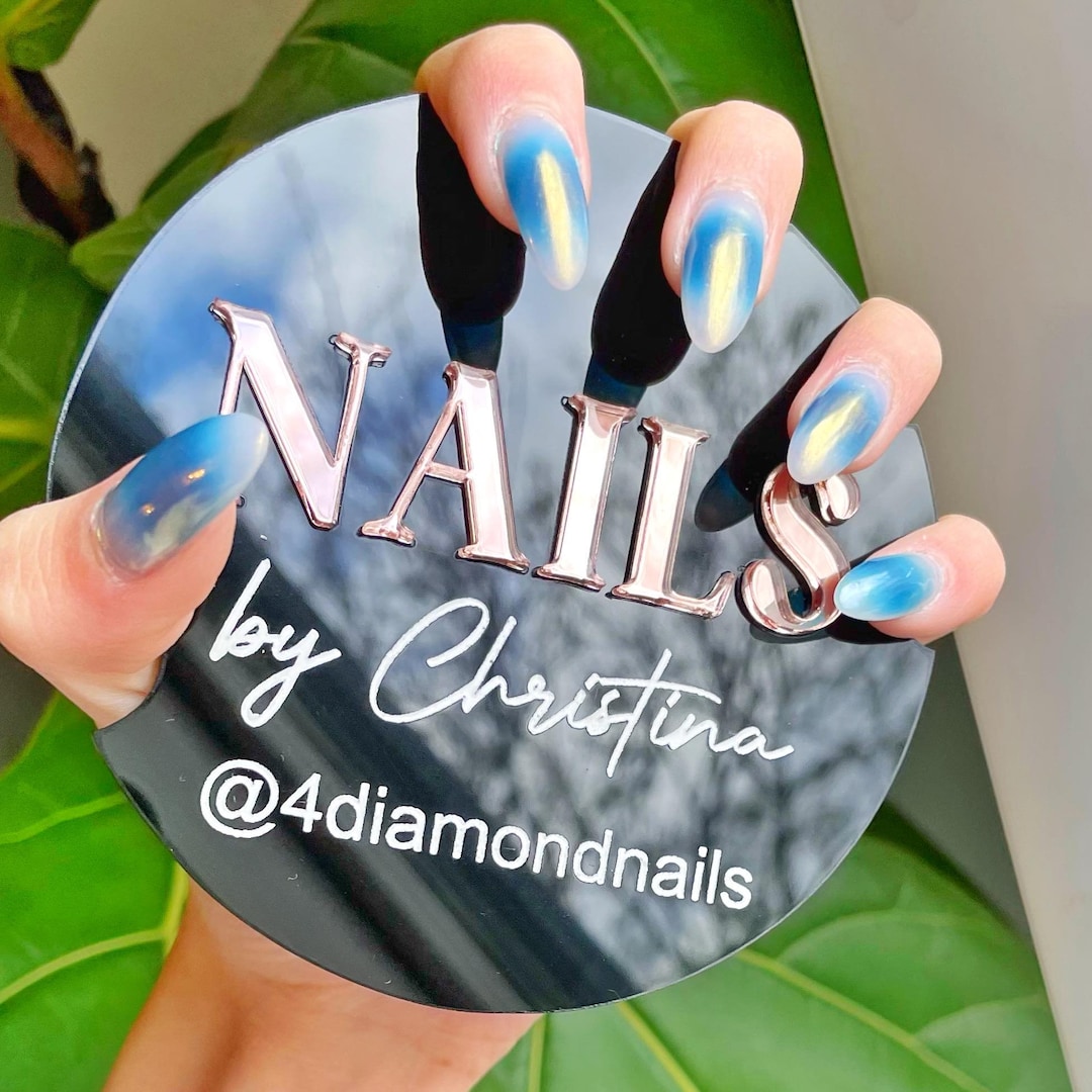 Custom Acrylic Nailfie Photo Prop: Personalized Nail Art Display - Etsy