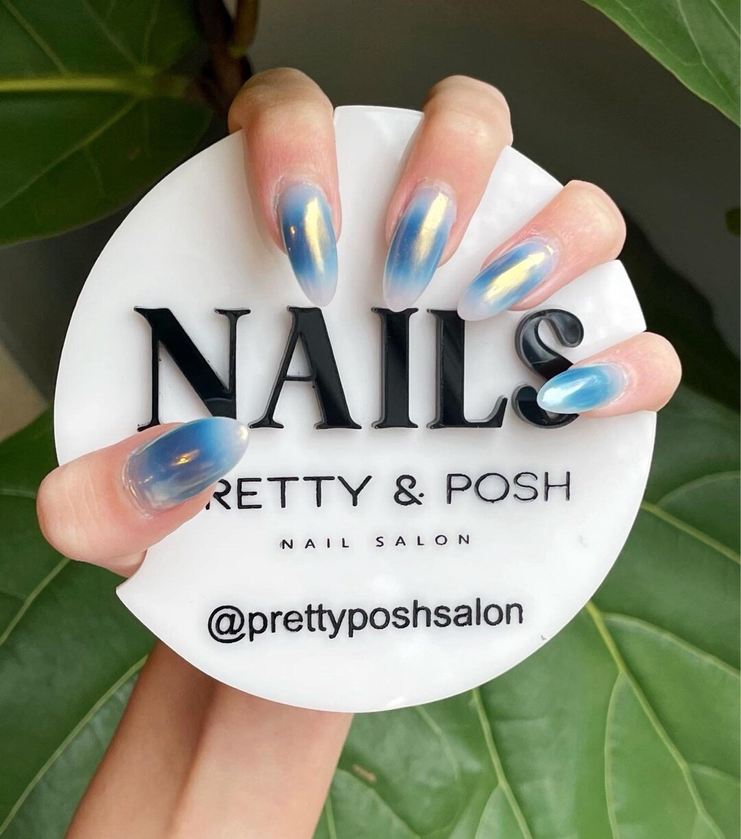 Custom Acrylic Nailfie Disc for Nail Techs - Personalized Beauty Salon ...