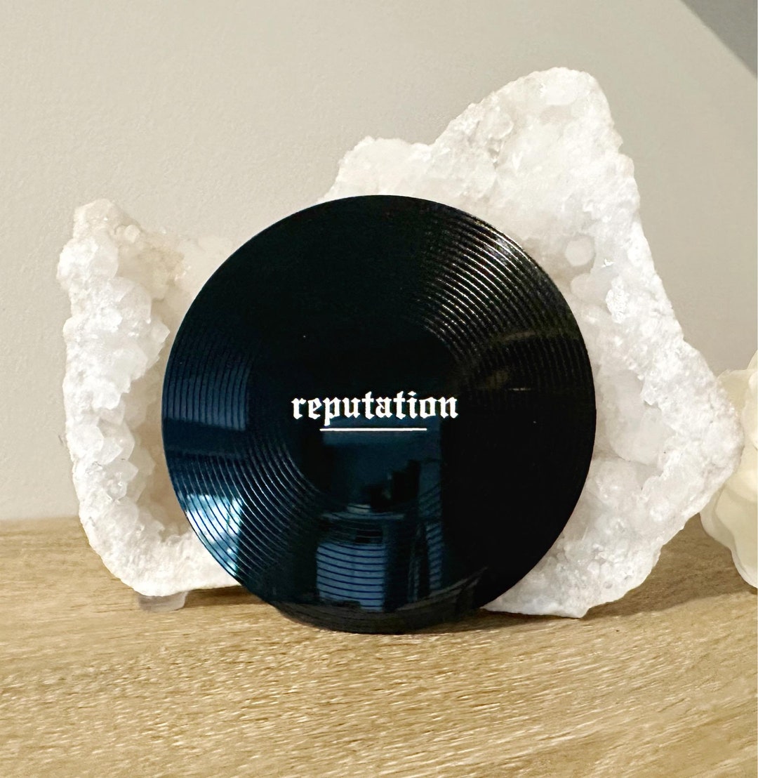 Edgy Reputation Era Swiftie Coaster: Handcrafted Swiftie Inspired Home ...