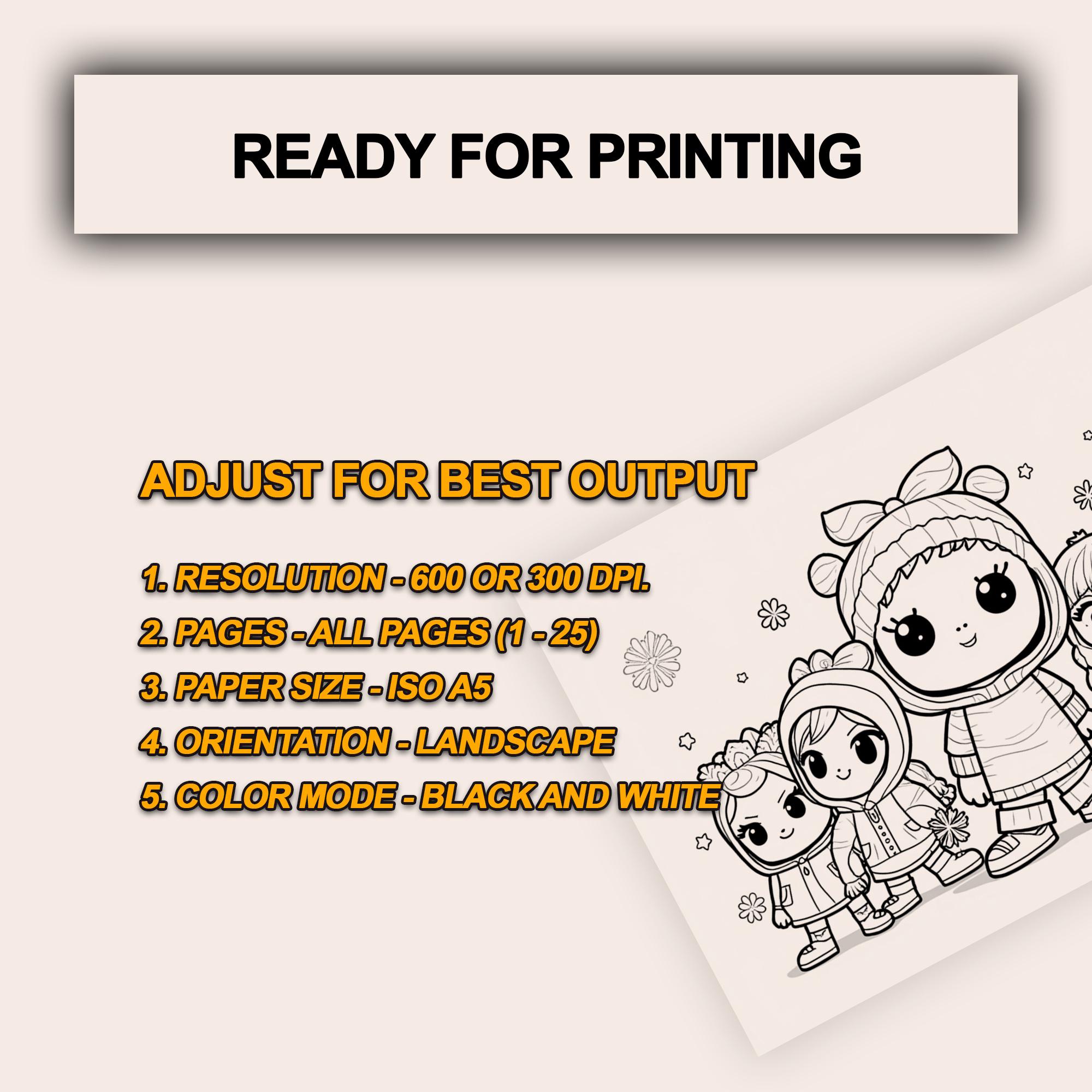 40 Detailed Doodle Mini-figures Coloring Pages | Instant Download ...