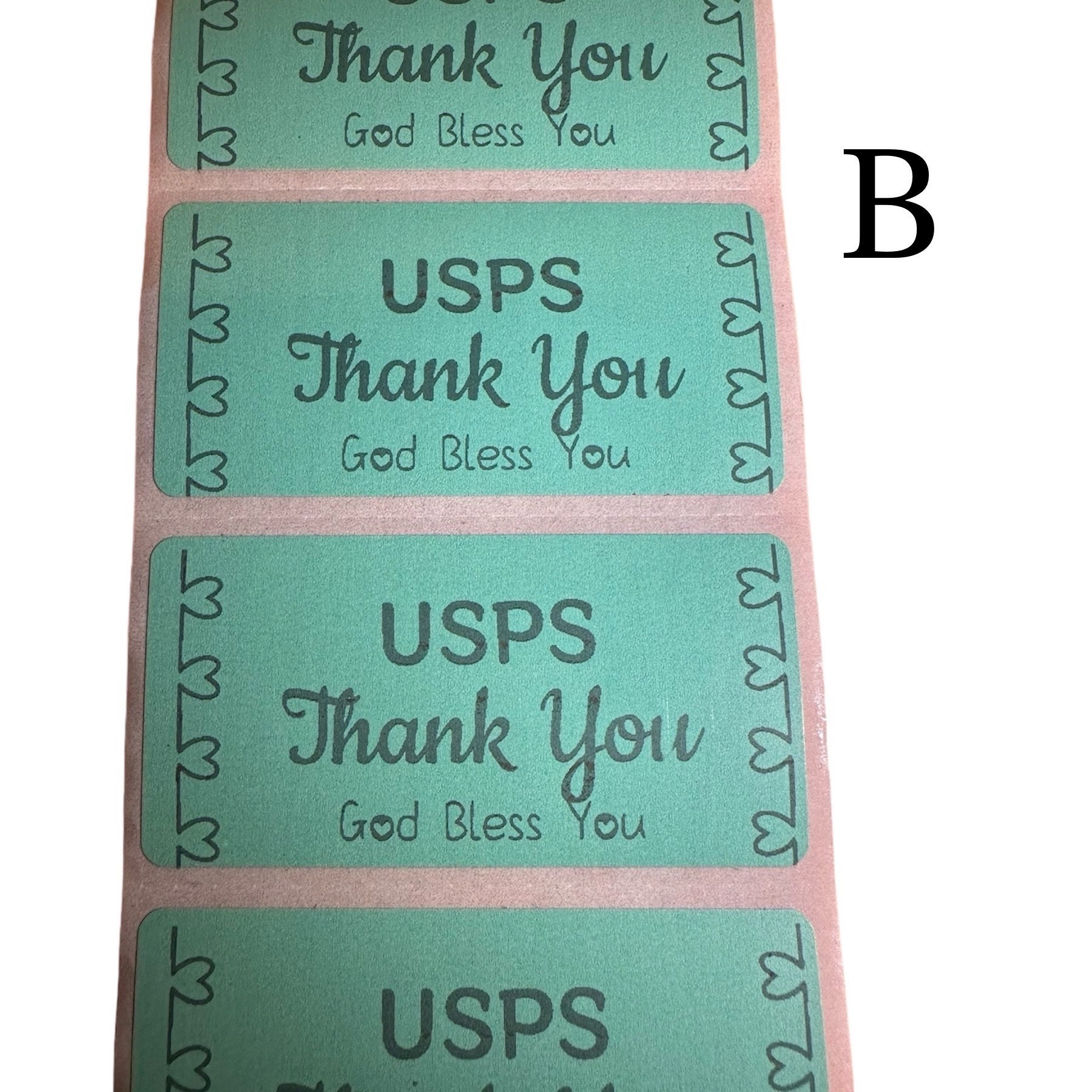 Thank You USPS Labels - Etsy