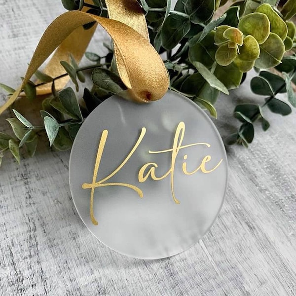 Personalized Tags for Seating Chart - Etsy