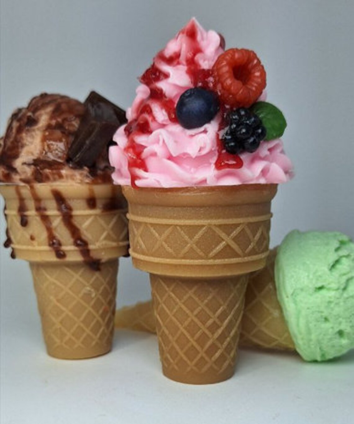 Ice Cream Cone Birthday Gift Stocking Stuffer Christmas Gift Soap ...
