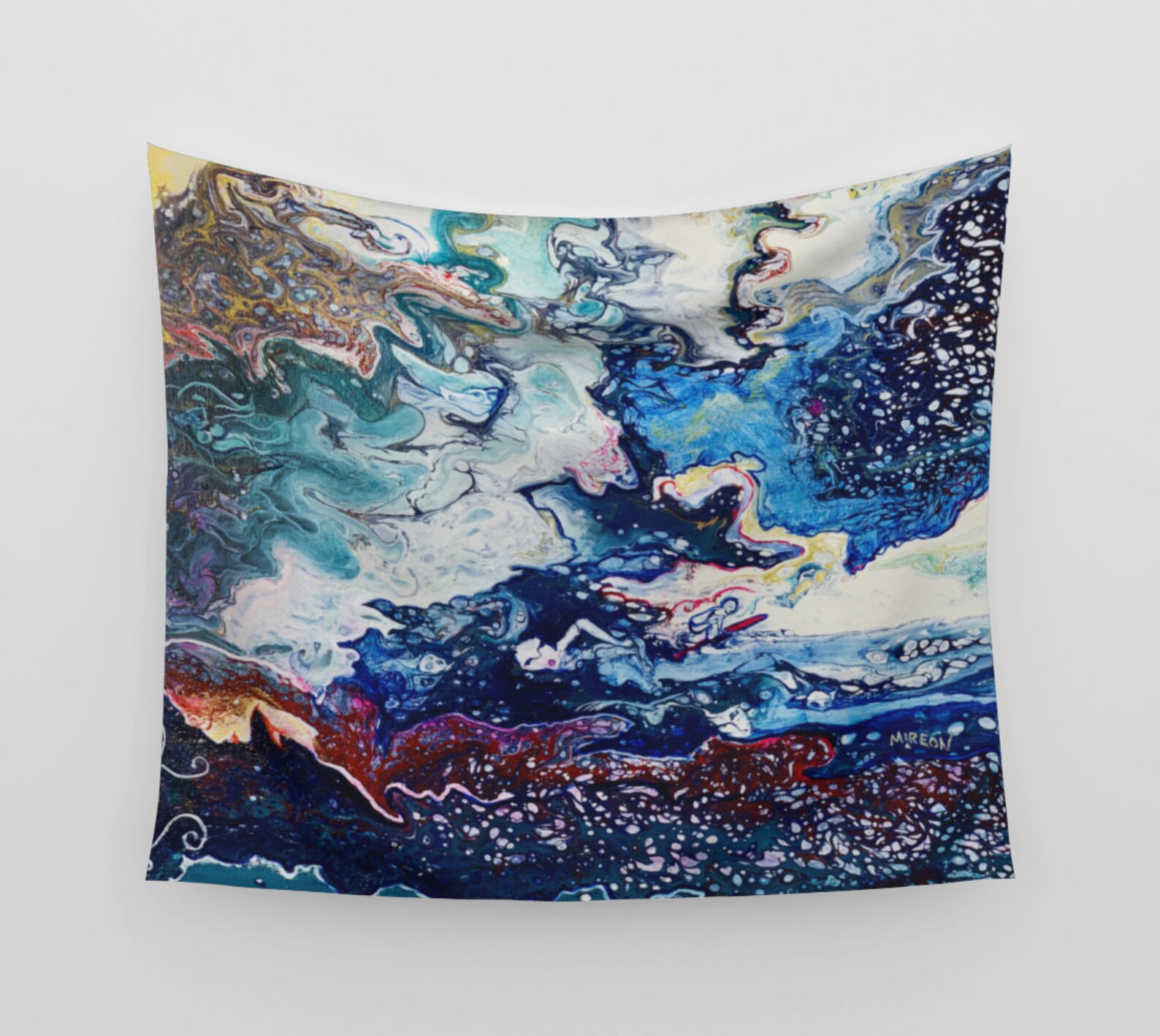 Ocean Storm Tapestry - Etsy