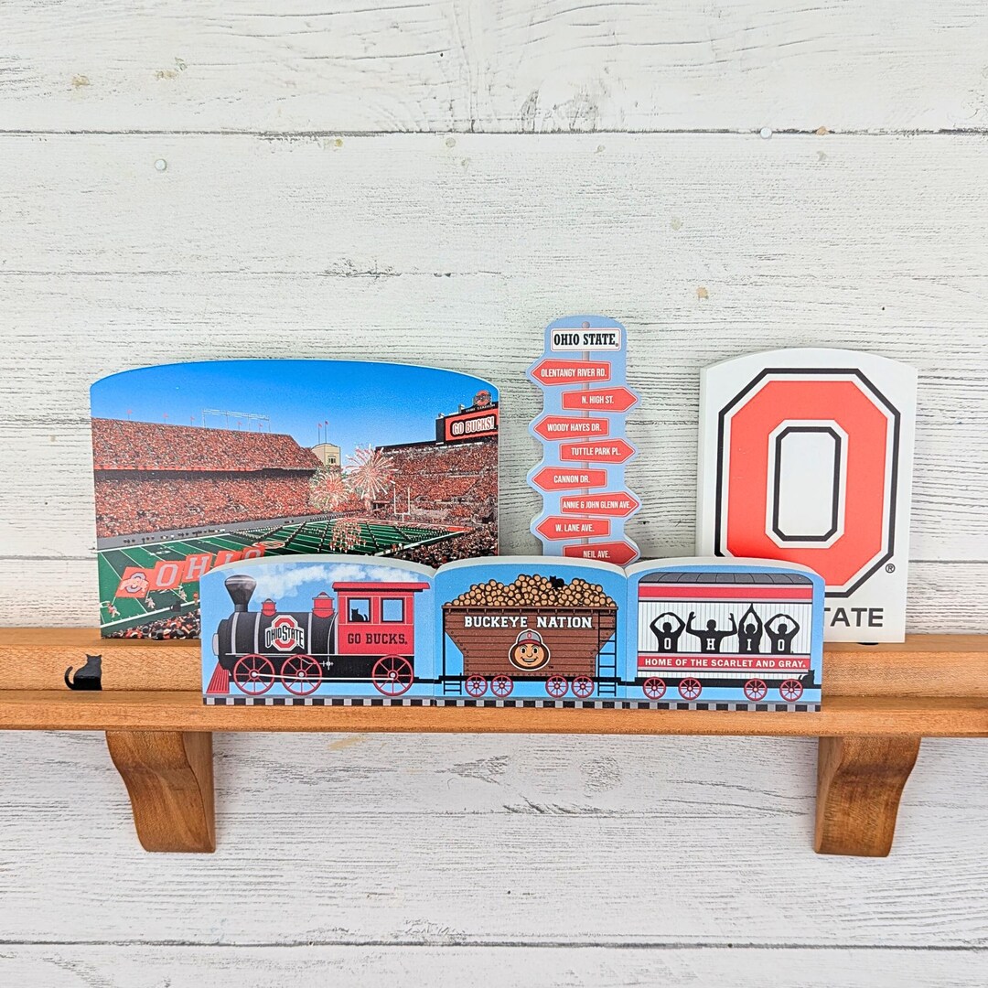 OSU, Ohio State University, Go Bucks Train Set, Columbus, Ohio, Buckeye ...