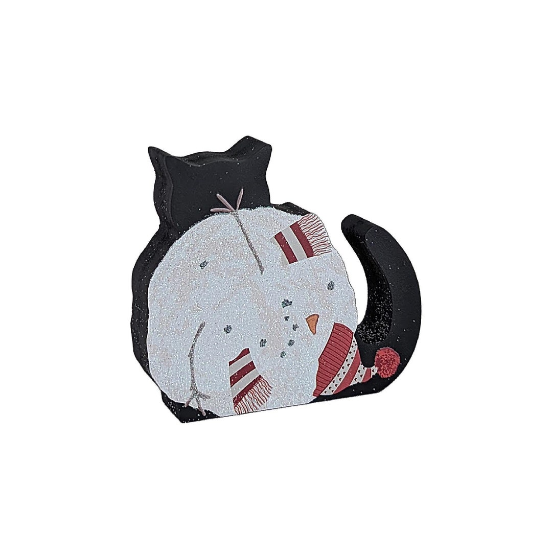 Cats Meow Village, Casper Got Rain Over by A Snowman - Etsy