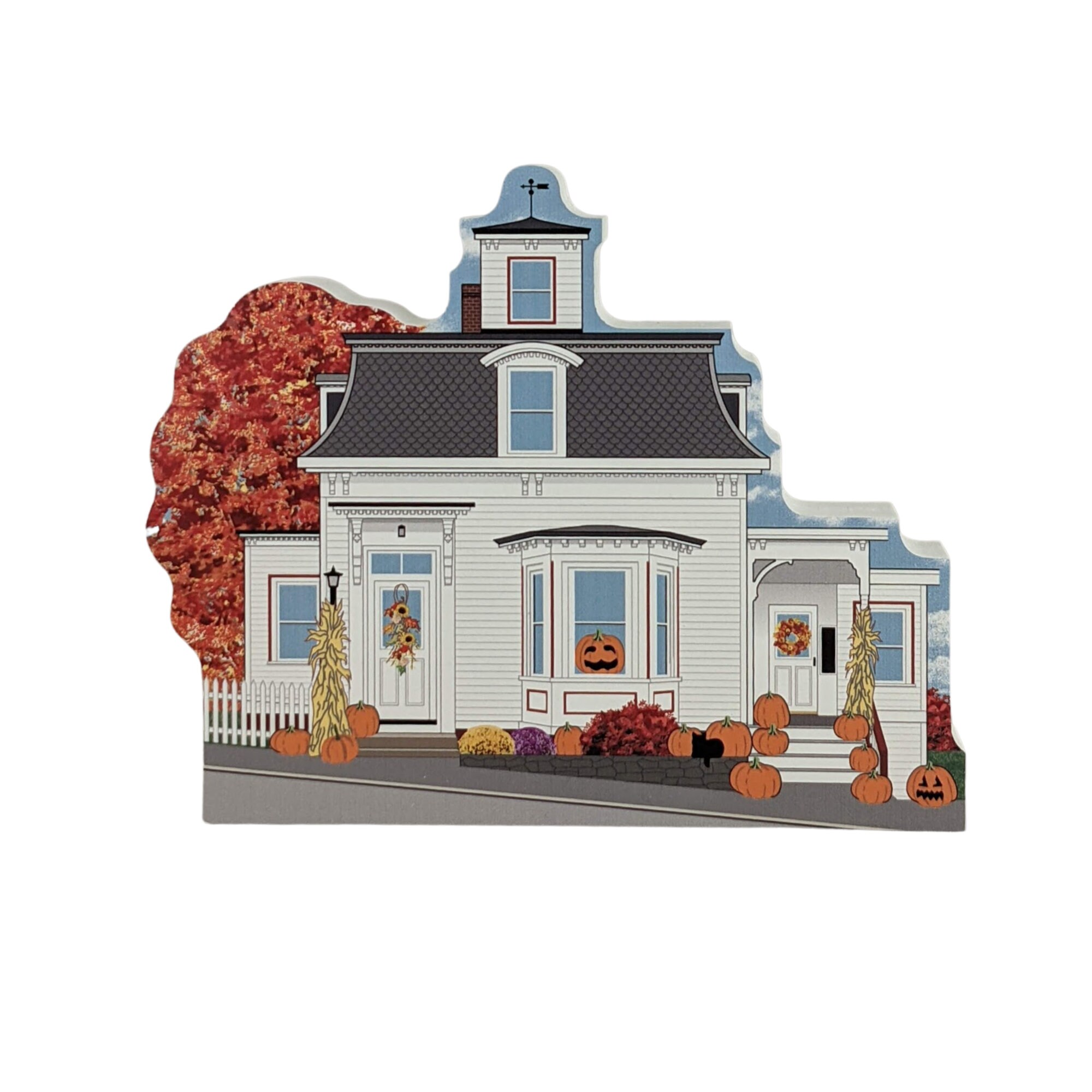 Cats Meow Village Salem Balcomb Cottage Hocus Pocus - Etsy