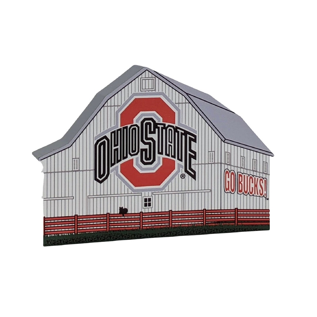 Cats Meow Village Columbus Ohio, Ohio State University Barn - Etsy