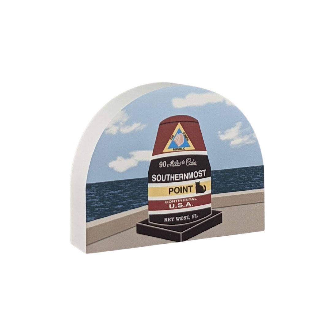 Cats Meow Village Key West Florida, Southernmost Point Marker - Etsy