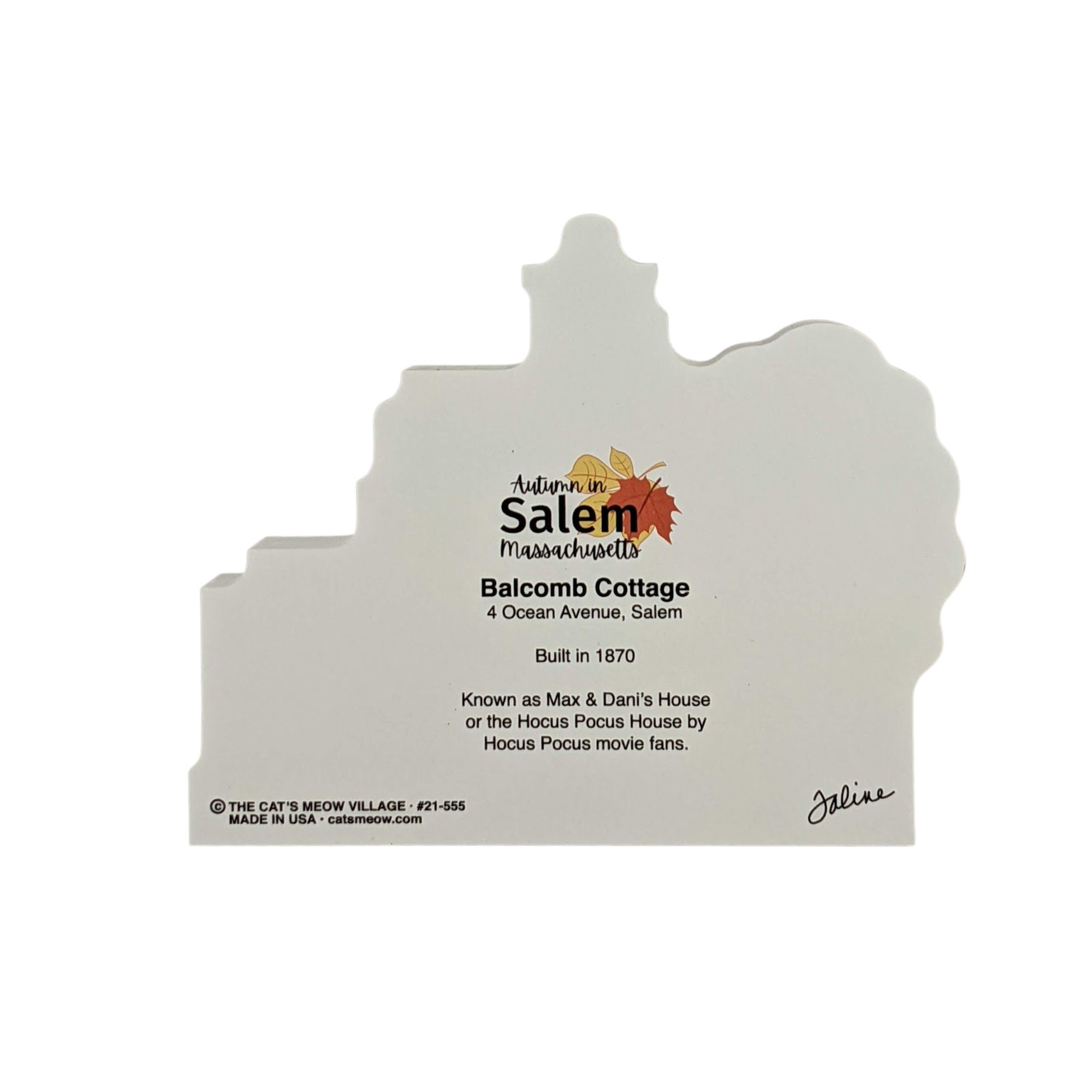 Cats Meow Village Salem Balcomb Cottage Hocus Pocus - Etsy