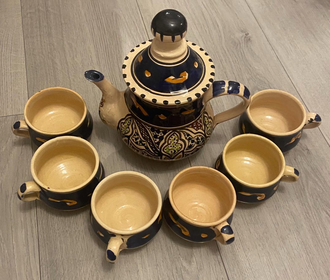 Tunisian Tea Set - Etsy
