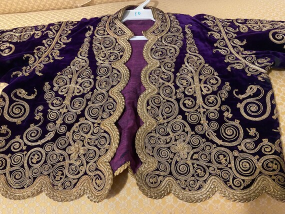 Antique Ottoman Embroidery Vest - Gem