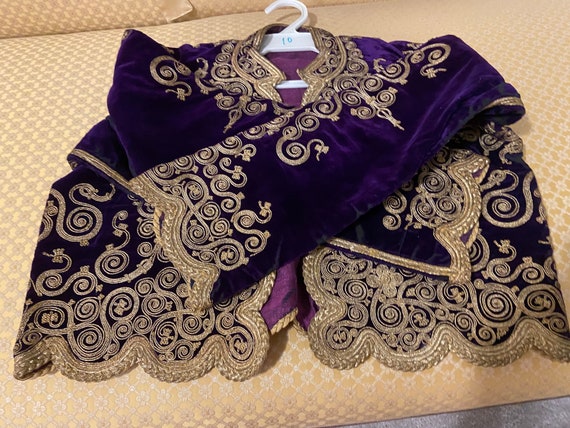 Antique Ottoman Embroidery Vest - Gem