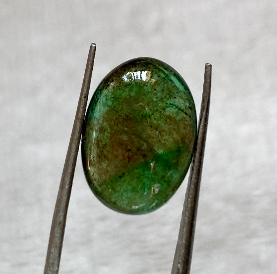 Rare! Emerald Sunstone Bistone Natural Sunstone Multiflakes in Between ...