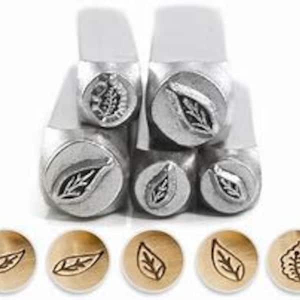 Metal Stamps for Jewelry Set Leaves - Etsy