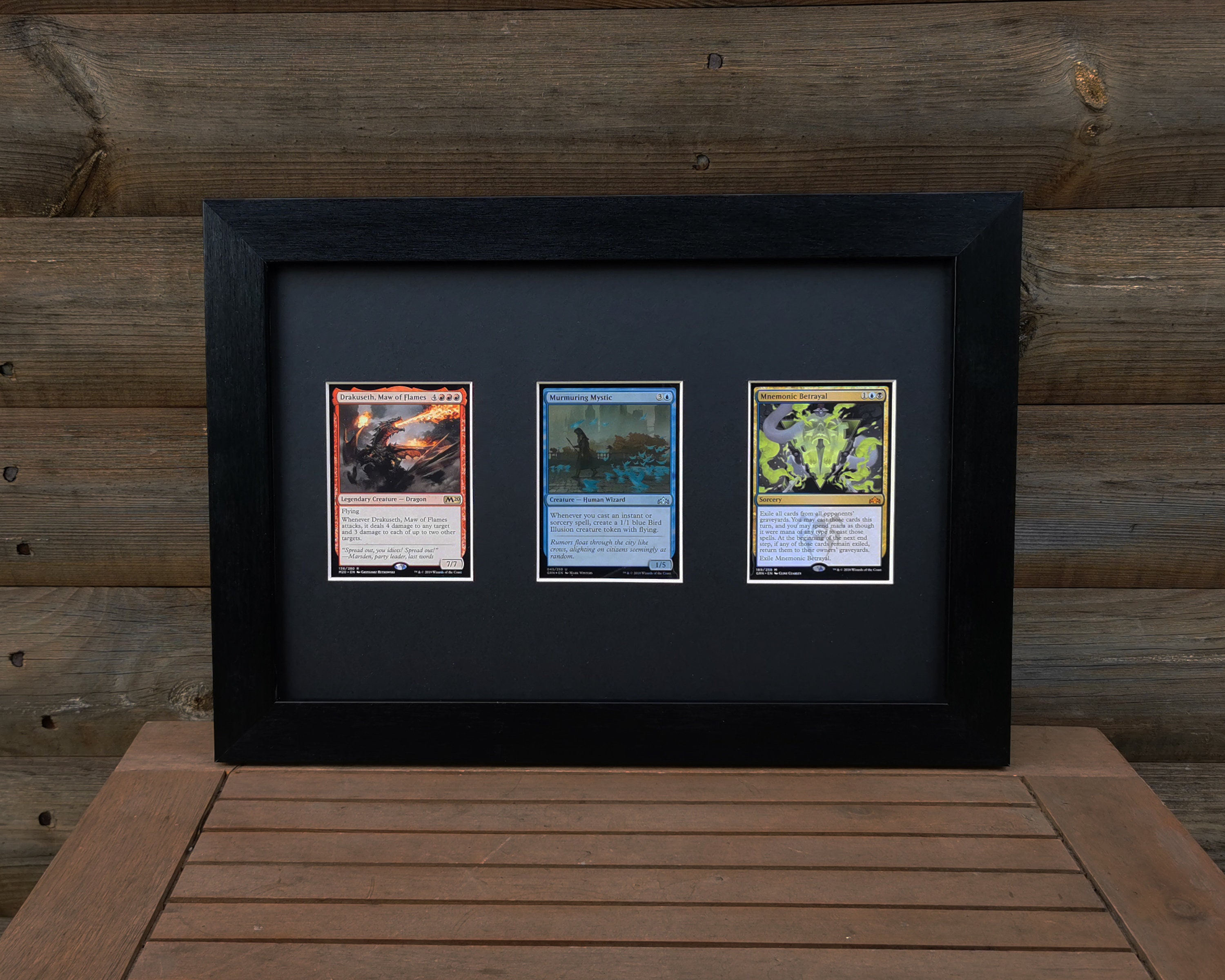 Trading Card Frame Pokemon/Magic the | Etsy