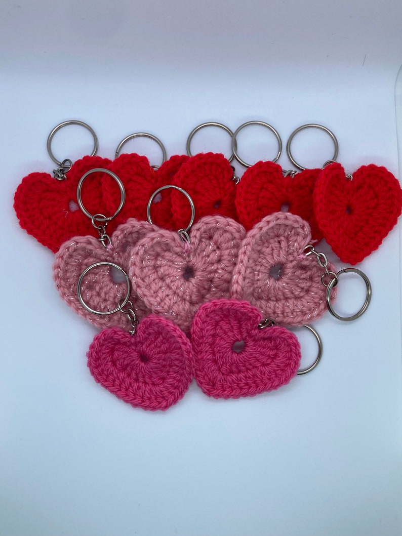 Heart Keyring - Etsy