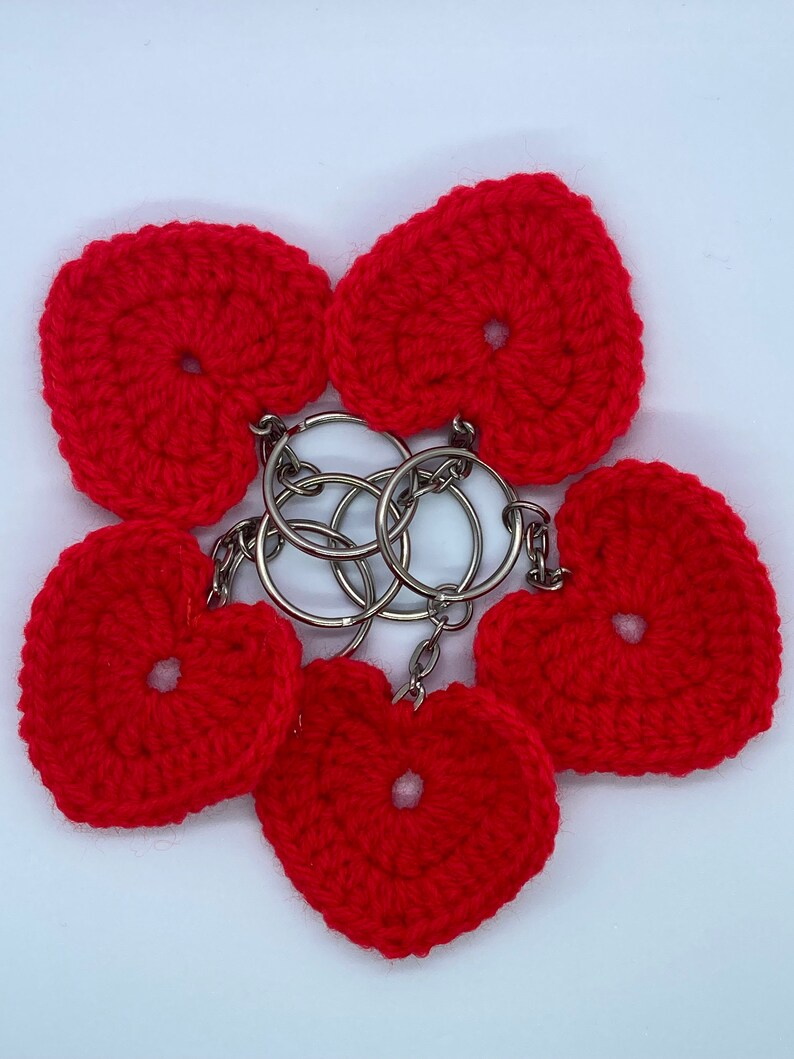 Heart Keyring - Etsy