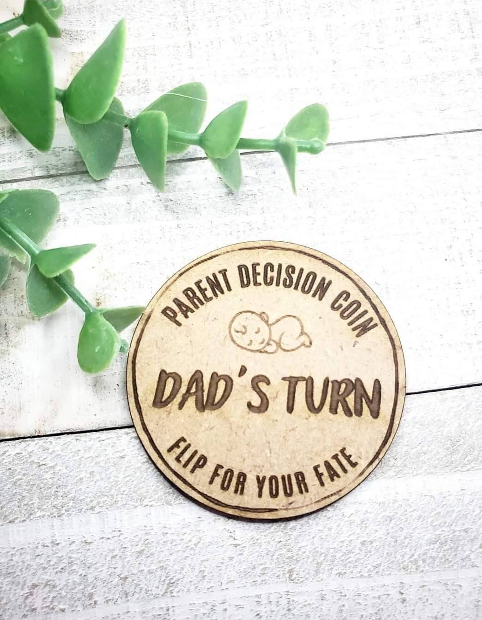 Laser Engraved Wooden Tokens: Custom Party & Wedding Favors (2 Inch) - Etsy
