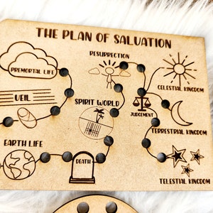 Gospel Lacing Cards Bundle: LDS Quiet Activity - Etsy