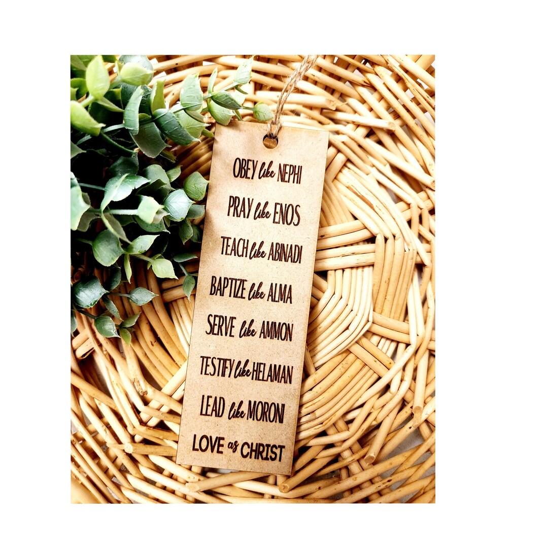 Book of Mormon Bookmarks, Come Follow Me, Scriptures, Scripture ...