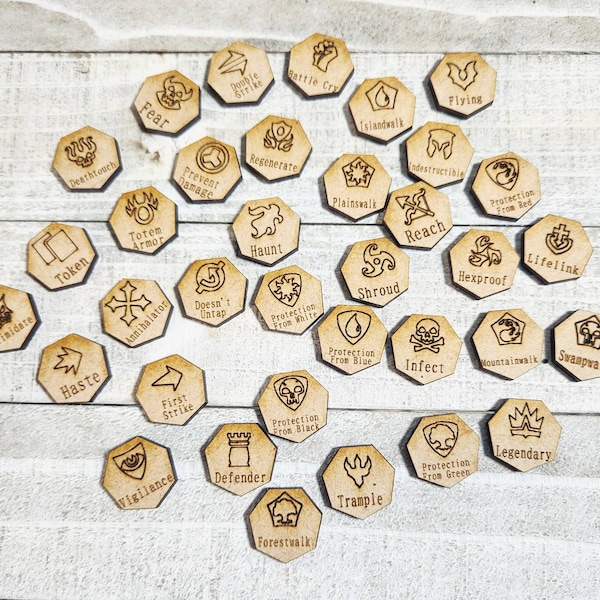 Custom Magic the Gathering Card Token - Etsy