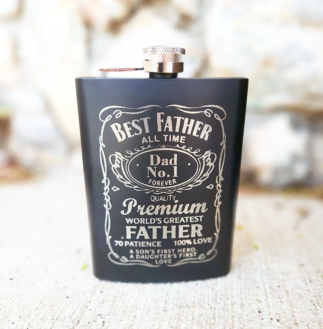 Engraved Stainless Steel Flask: Personalized Groomsmen Gift - Etsy