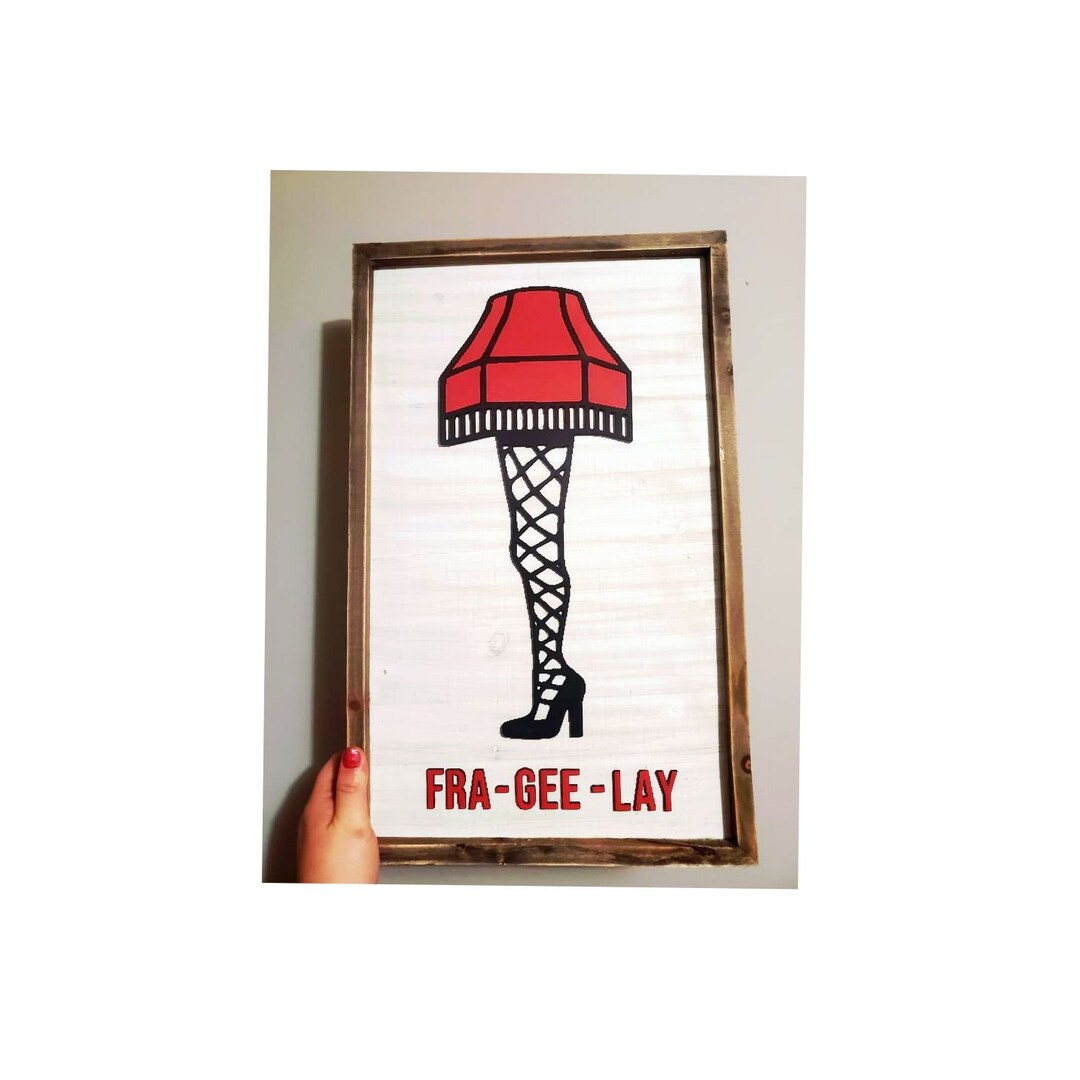 A Christmas Story Sign, Fragile, Decoration, Merry Christmas, Ralphie ...