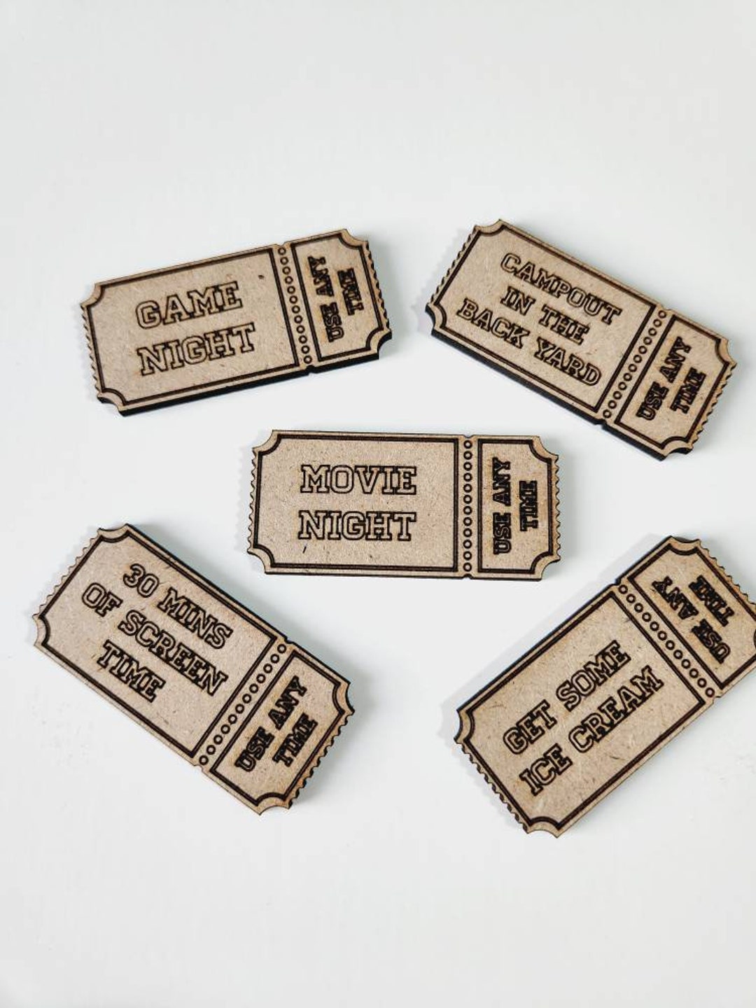 Movie Award Tickets / Kids Screen Time / Chore Tokens / Tokens for Back ...