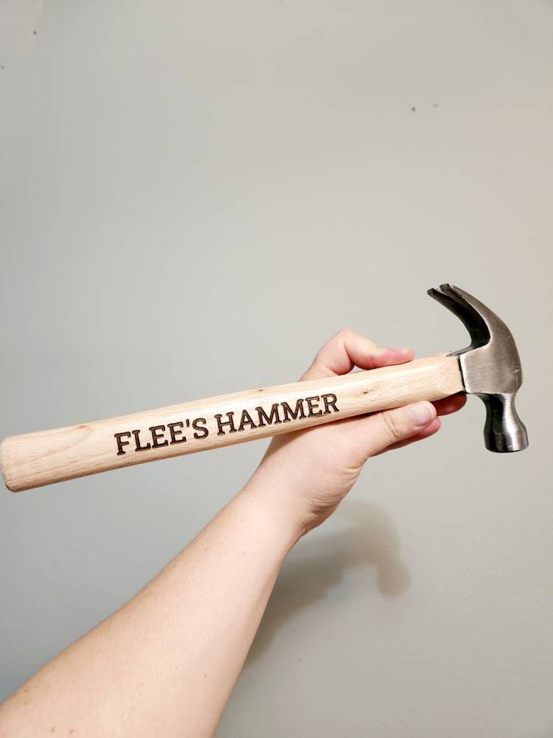 Personalized Custom Hammer/laser Engraved Hammer/father's - Etsy