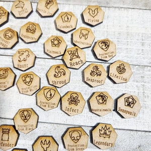 Magic the Gathering Abilities / Token Abilities / 35 Tokens MTG ...