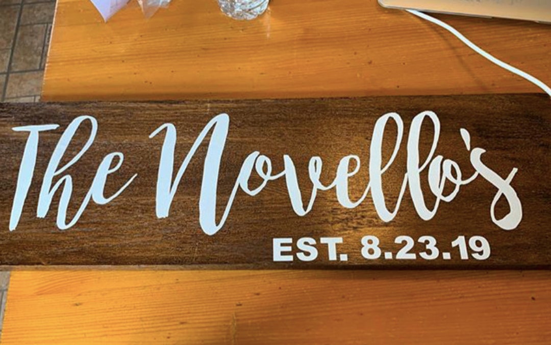 Personalized Wood Sign - Etsy