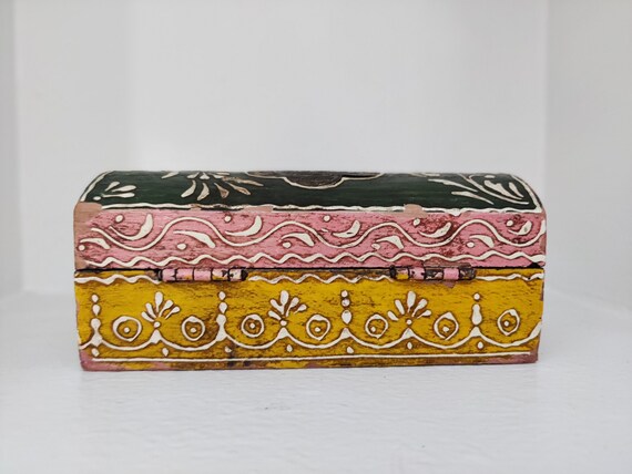 Vintage Trinket Box Oman Islamic Art Arabic Art - Gem