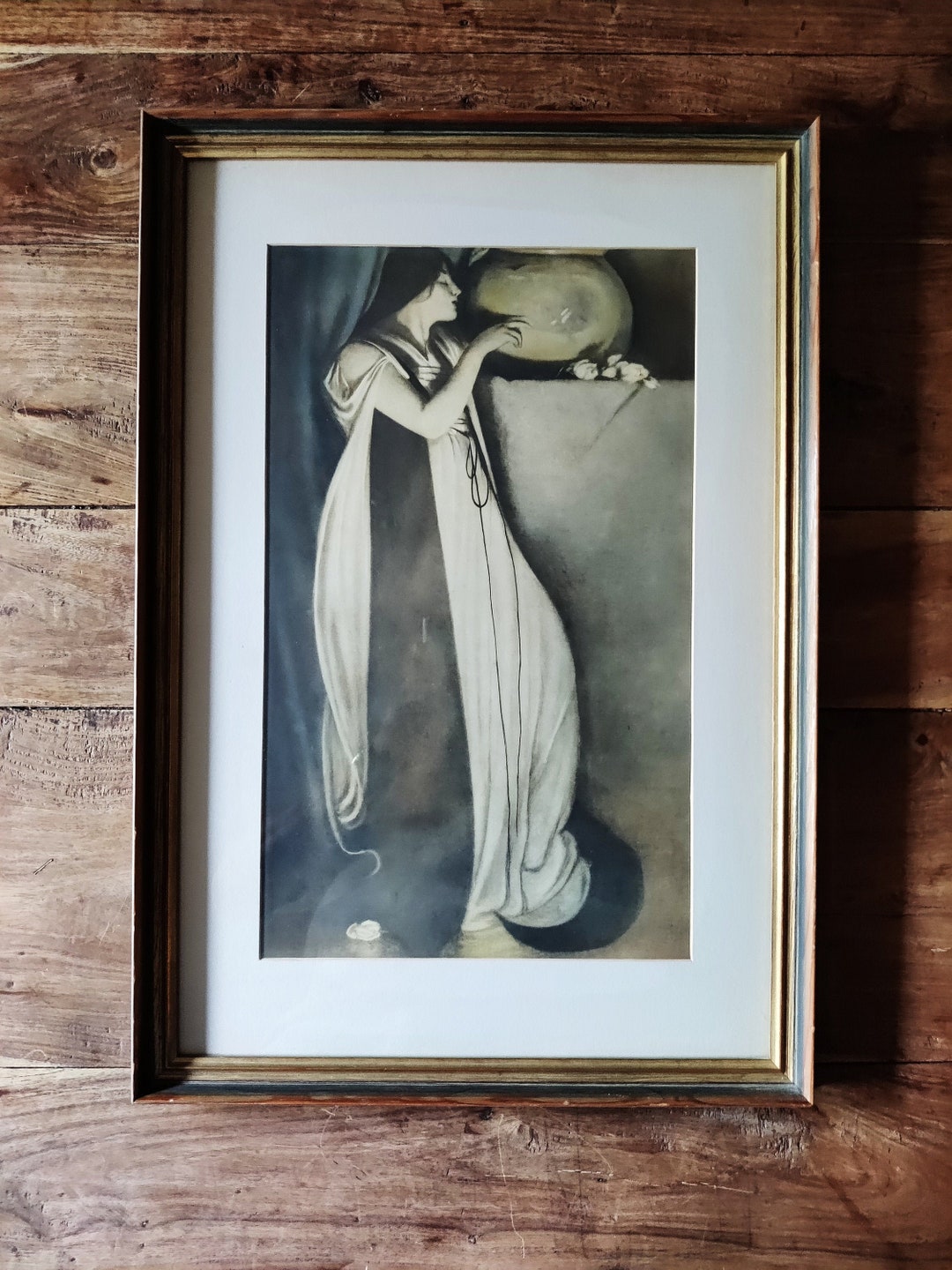 John White Alexander Lithograph Isabella and the Pot of Basil John ...