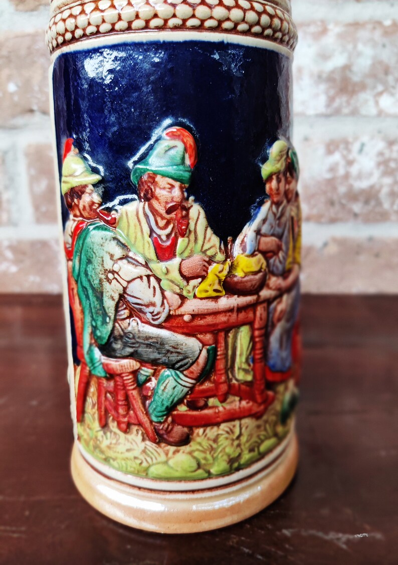 Vintage German Beer Stein German Pottery German Beer Mugs - Etsy