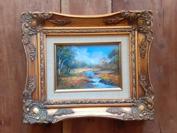 Ardyth Haecker Oil on Board Painting Texas Art Bluebonnet | Etsy