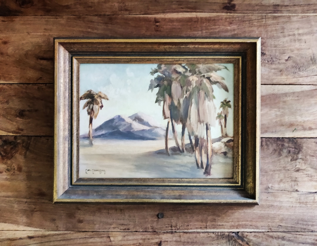 Carl Oscar Borg Oil Painting Original Art Vintage California Paintings ...