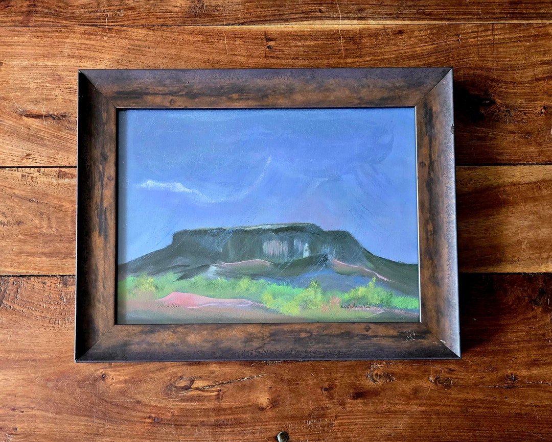 Lottie Archuleta Landscape Painting Original Art New Mexico Paintings ...