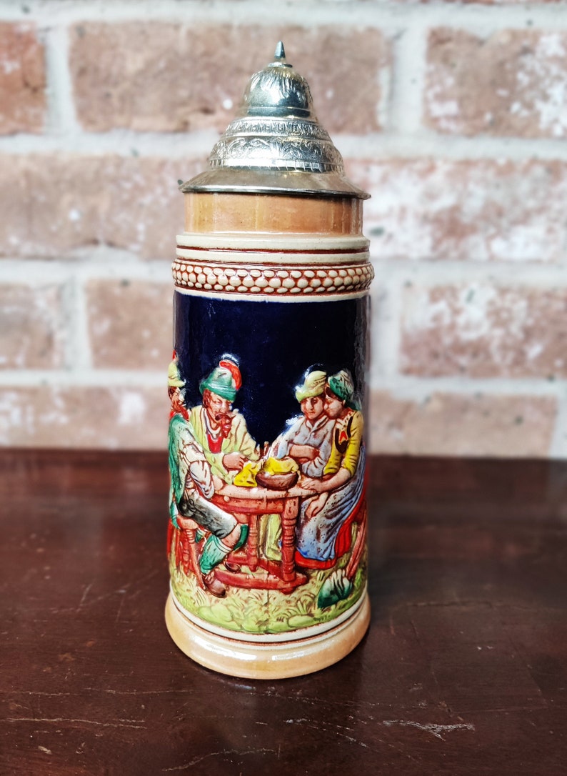 Vintage German Beer Stein German Pottery German Beer Mugs - Etsy