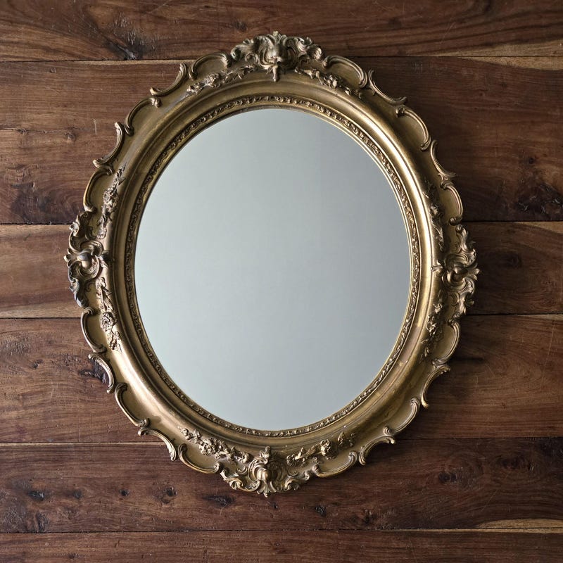 Antique Gold Mirrors - Etsy